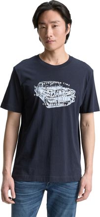 Tom Tailor Herren 1046750 T-Shirt, 10668-Sky Captain Blue, XL