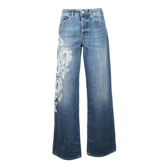 Dondup Jacklyn Wide-Leg Jeans - - Jeans - Damen - Blau - W28