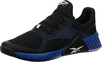 Reebok Baskets Flip Charge pour Homme, Noir, Bleu Vector, Blanc, Taille 44 UE, Black Vector Blue White, 44 EU