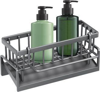 Generic Sponge Holder - Organizer f&uuml;r die K&uuml;chensp&uuml;le, Organizer f&uuml;r K&uuml;chenschrank, Organizer f&uuml;r K&uuml;chenschrank, stark abziehbar, robust, robust, aus Aluminiu