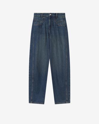 Isabel Marant Pantalon Lisha - Femme - Bleu - Taille34 - Isabel Marant