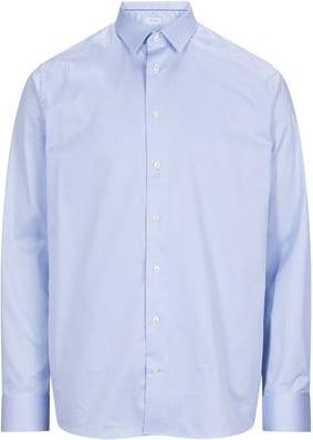 Eton Chemise droite &agrave; rayures en coton