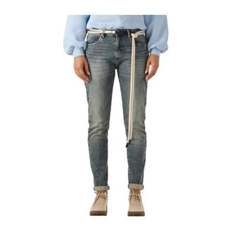 Circle Of Trust Slim Fit Blaue Denim Jeans - - Jeans - Damen - Blau - W26