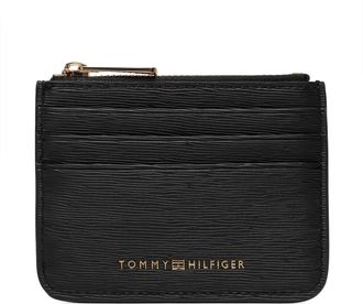 Tommy Hilfiger Kreditkartenetui Tommy Hilfiger Th Modern Cc Holder AW0AW18486 Schwarz