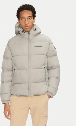 Napapijri Winterjacke A-Suomi NP0A4GJE Grau Regular Fit