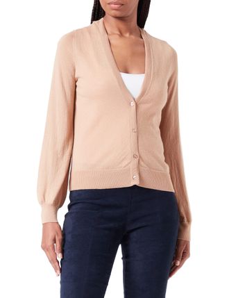 s.Oliver Black Label Damen 10.2.20.17.172.2118898 Cardigan, Orange, 46