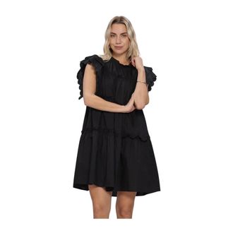 Object Objhope S/L Kleid - - Dresses - Damen - Schwarzk - L