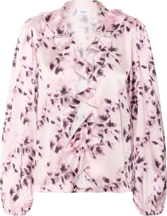 Saint Tropez Femme, Blouses et Chemises, Violet, Taille: 38 FR Blouse