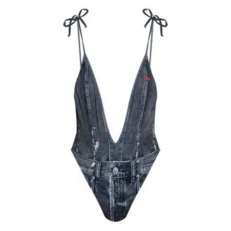 Diesel Damen, Bademode, Blau, SGr&ouml;&szlig;e
