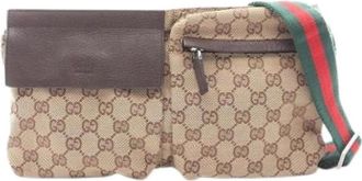 Gucci unisex, Pre-owned, Beige, Taille: ONE Size Sac Banane Vintage Pre-owned