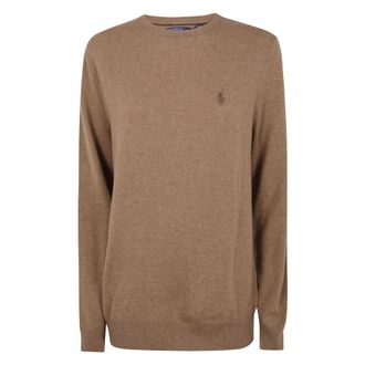 Polo Ralph Lauren Stylischer Pullover - - Knitwear - Herren - Braun - S