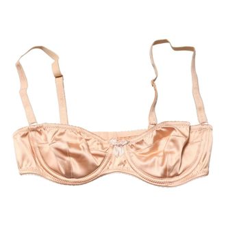 Dolce & Gabbana Femme, Sous-v&ecirc;tements, Beige, Taille: 38 FR Soutien-gorge balconnet &agrave; armatures semi-rembourr&eacute;