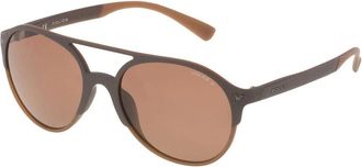 Police unisex, Accessoires, Brun, Taille: ONE Size Lunettes de Soleil Inject&eacute;es Marron Protection 2