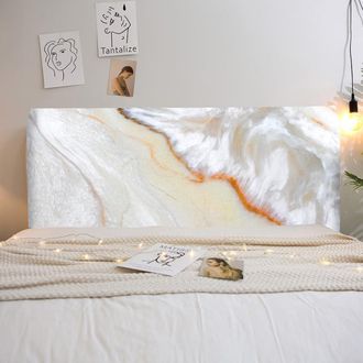 Generic Kopfteilbezug Bettkopfteil Hussen F&uuml;r Einzel-/Kingsize-/Doppelbett-Kopfteile Waschbarer Elastischer Bett Kopfteil Abdeckung Bett Kopfteil Staubschutzb