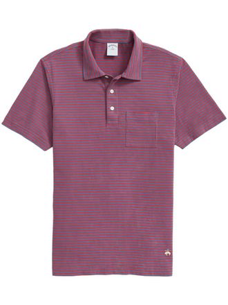 Brooks Brothers Gestreiftes Poloshirt - Blau