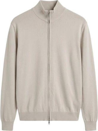 KANGRA Homme, Pulls, Gris, Taille: M Cardigan Full-Zip Finezza 14