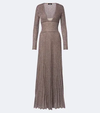 Missoni Robe longue &agrave; sequins