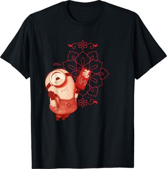 MINIONS Minions Stuart Lunar New Year Blossoms T-Shirt