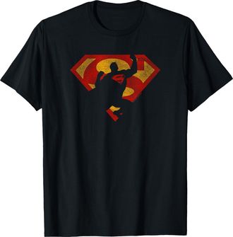 DC Comics Superman S Shield Knockout T Shirt T-Shirt
