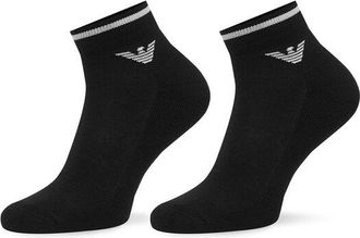 Emporio Armani Lange Socken EM000538 AF26261 UC001 Schwarz