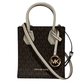 Michael Kors Pre-owned Mercer Extra Small North-South Shopper Crossbody Bag - Femme - Pre-owned - Brun - Taille: ONE Size