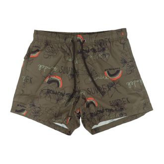 Sundek Levin Badeshorts - - Swimwear - Herren - Gr&uuml;n - XL