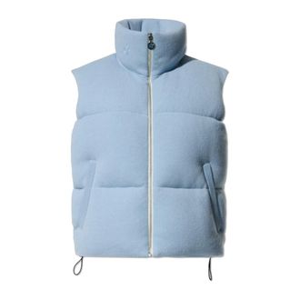 Perfect Moment Femme, Vestes, Bleu, Taille: 40 FR Veste matelass&eacute;e avec col montant