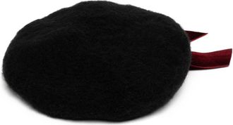Jennifer Behr béret à détail de noeud - Noir