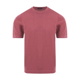 Drumohr Rosa T-Shirt und Polo Kollektion - - Tops - Herren - Rosa - L