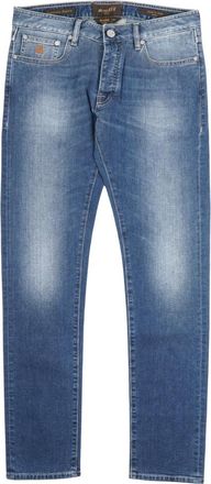 Moorer Homme, Jeans, Bleu, Taille: W31 Jeans droits
