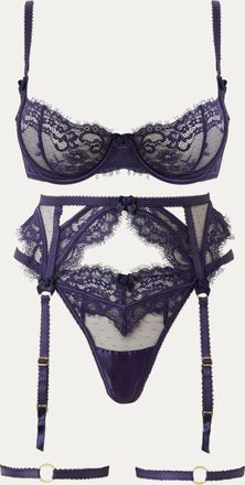 Lounge Soutien-gorge Cassandra (Ensemble) - Noir