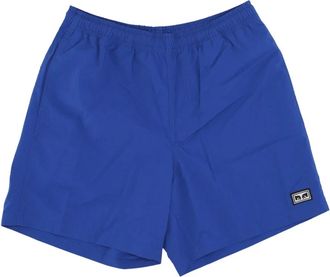 Obey Homme, Shorts, Bleu, Taille: XL Easy Eyes Nylon Short