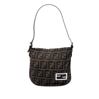 Fendi Pre-owned Vintage Canvas Shoulder Bag - - Pre-owned - Damen - Braun - ONE SIZE