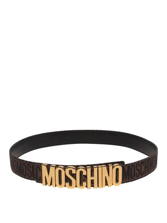 Moschino G&uuml;rtel - Braun