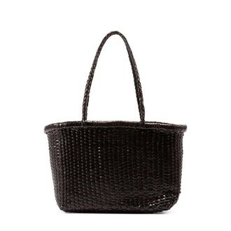 Dragon Diffusion Sac panier B Weave Small en cuir tress&eacute;