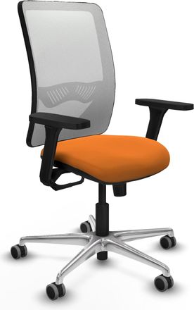 Piqueras y Crespo Zulema Telearbeitsstuhl mit 3D-Armlehnen, h&ouml;henverstellbare Lendenwirbelst&uuml;tze, ausgestattet mit Sincro 3 Positionen und Schneidschaum, mit Rollen von