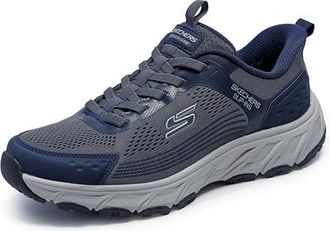 Skechers Baskets Hillcrest 2.0 pour Homme, Bleu Marine, 44 EU