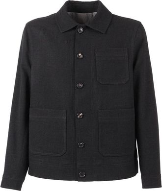 Circolo 1901 Homme, Vestes, Noir, Taille: M Giacca Work in Lana