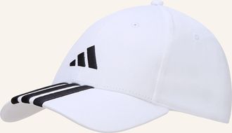adidas Cap Bball 3 Stripes weiss