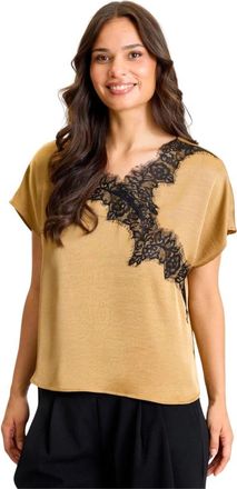 In Front IN Front - Blouses & Chemises - Femme - Blouses et Chemises - Beige - Taille: 40 FR