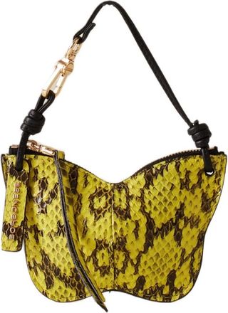 Borbonese Femme, Sacs, Jaune, Taille: ONE Size Design a forma di farfalla