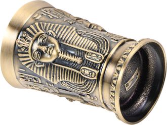 Pretyzoom Vintage Ägyptisches Weinglas Teetasse Bierkrug Getränkebecher Vintage Cocktailtasse Wein Tassen Vintage Tassen Trinkbecher Multifunktionsbecher Wasser