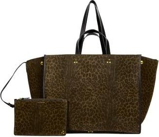 Jerome Dreyfuss Sac cabas Leon en cuir