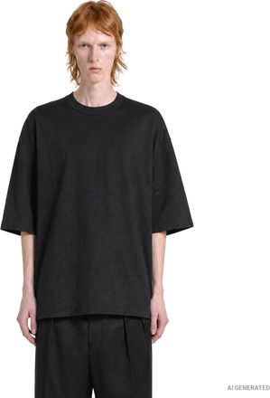 Comme Des Gar&ccedil;ons Boxy Cotton T-Shirt