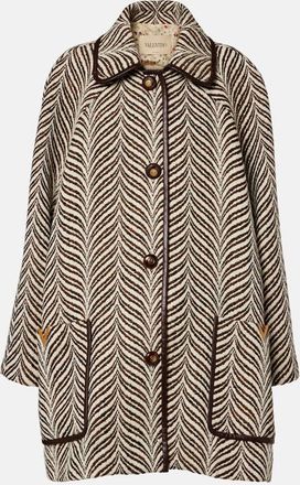 Valentino Mantel VGold aus Wolle und Kaschmir