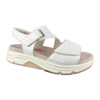 Gabor Flache Sandalen Style 66885 - - Shoes - Damen - Wei&szlig; - 40 EU