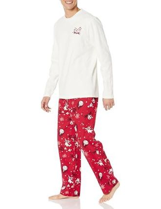 Amazon Essentials Disney | Marvel | Star Wars Ensembles de Pyjama en Flanelle Homme, Nightmare Valentine - Mens, XXL