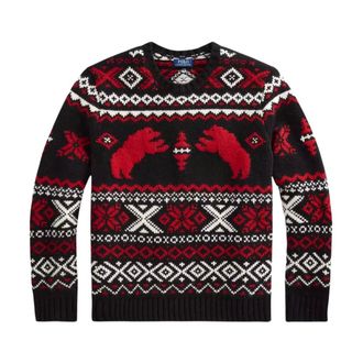 Ralph Lauren Herren, Strickwaren, Schwarzk, MGr&ouml;&szlig;e
