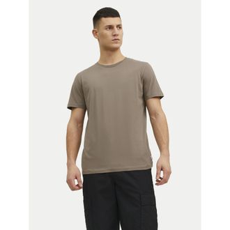 Jack & Jones Jack & Jones T-Shirt Basic 12156101 Beige Regular Fit