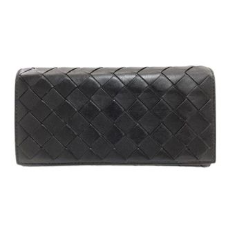Bottega Veneta Portefeuille long vintage Pre-owned (bi-fold) - Femme - Pre-owned - Noir - Taille: ONE Size
